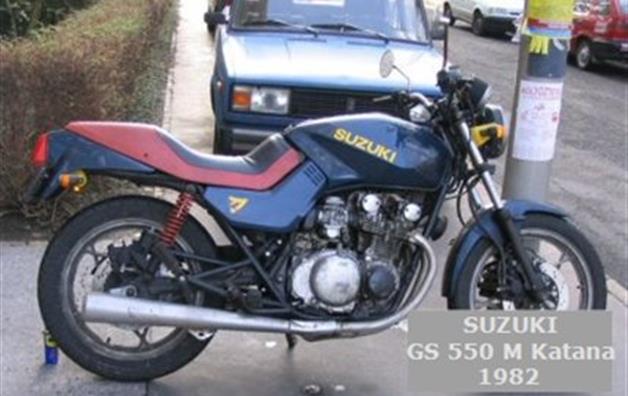 Suzuki GS 550 M Katana - 1982 - technické parametry, názory motorkářů ...