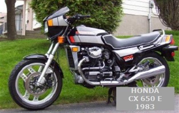 Honda CX 650 E - 1983 - technické parametry, názory motorkářů, servisní ...