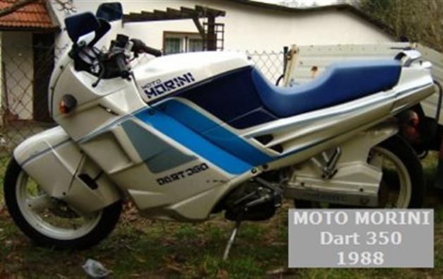 Moto Morini Dart 350 - 1988 - technické parametry, názory motorkářů ...