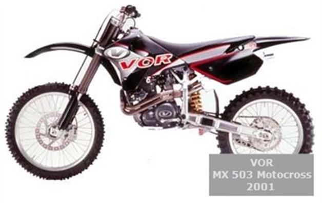 VOR MX 503 Motocross - 2001 - technické parametry, názory motorkářů ...
