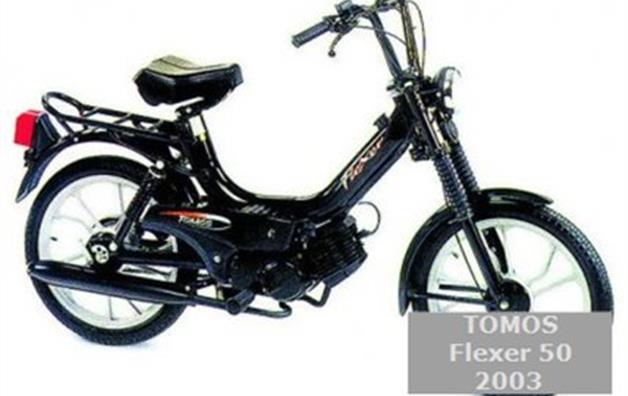 Tomos Flexer 50 - 2003 - technické parametry, názory motorkářů, servisní manuály