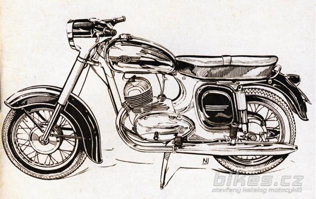 Jawa 559/02 - 1963 - technické parametry, názory motorkářů, servisní ...