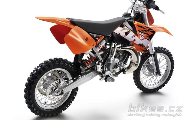 KTM 65 SX - 2007 - technické parametry, názory motorkářů, servisní manuály