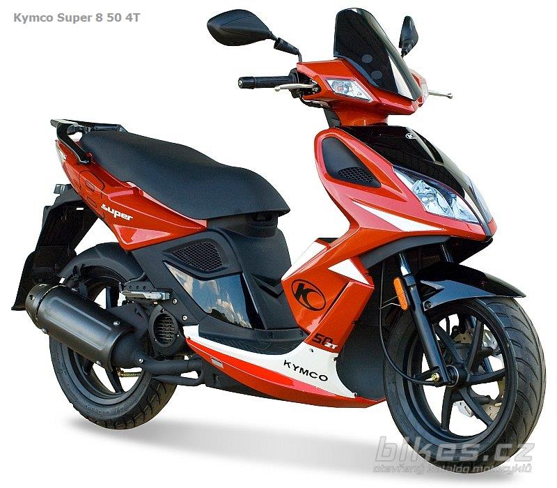Stilvolle Kymco Super 8 4t Bilder