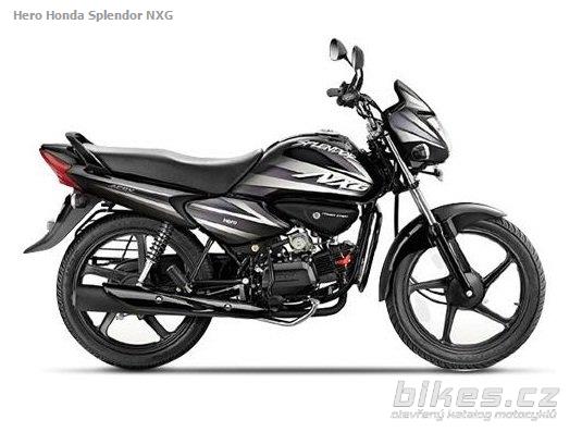 Hero Honda Splendor NXG - 2011 - technické parametry, názory motorkářů ...