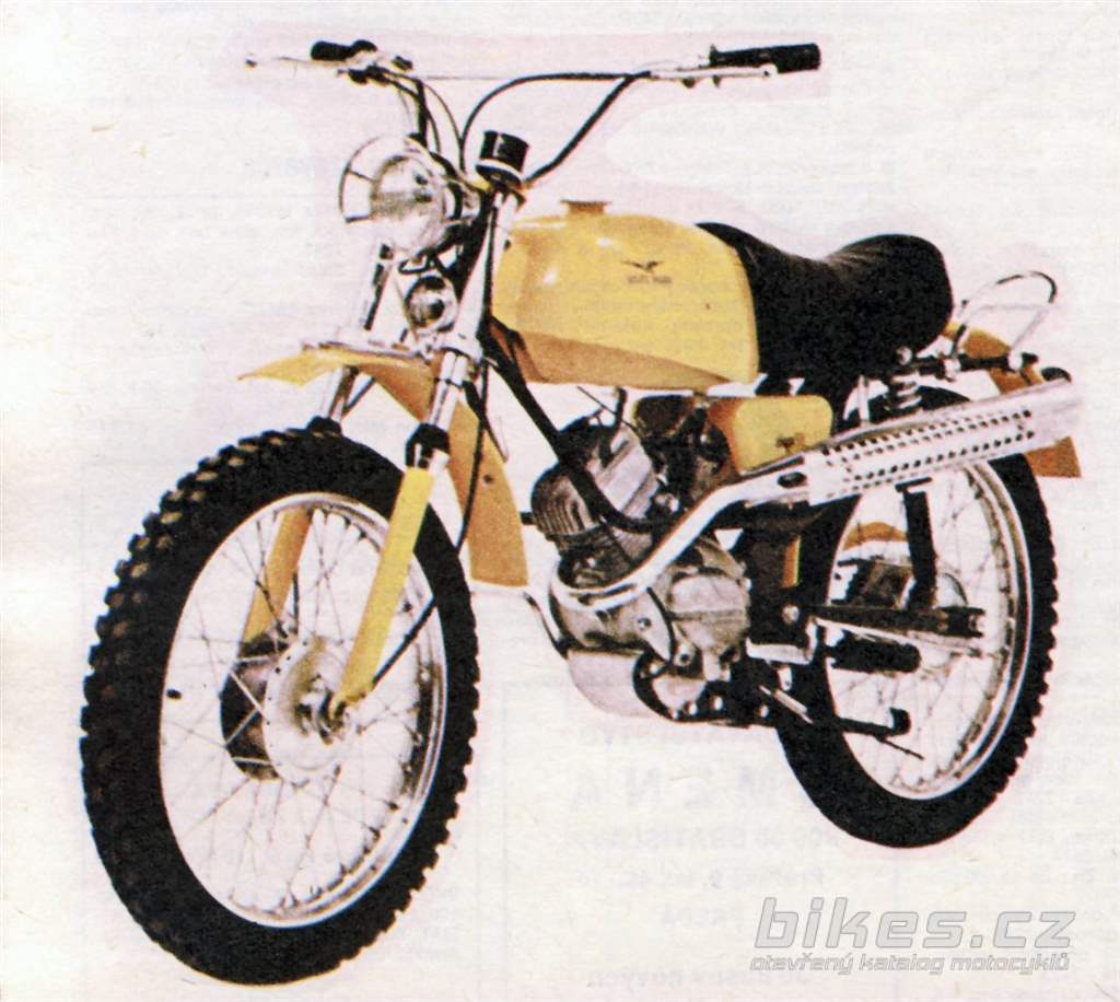 Moto Guzzi Dingo 50 Cross - 1973 - technické parametry, názory ...