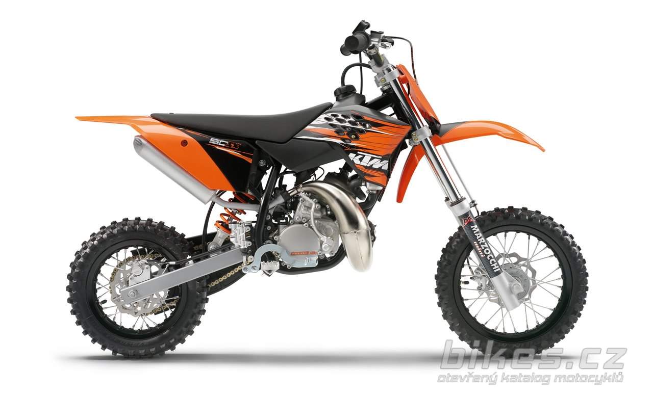 KTM 50 SX Junior - 2009 - technické parametry, názory motorkářů ...