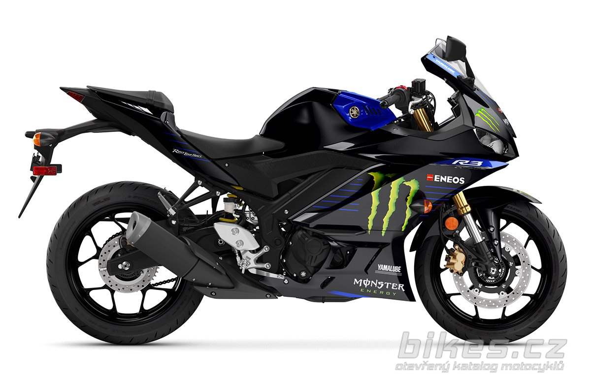 Yamaha YZF-R3 Monster Energy - 2022 - technické parametry, názory ...