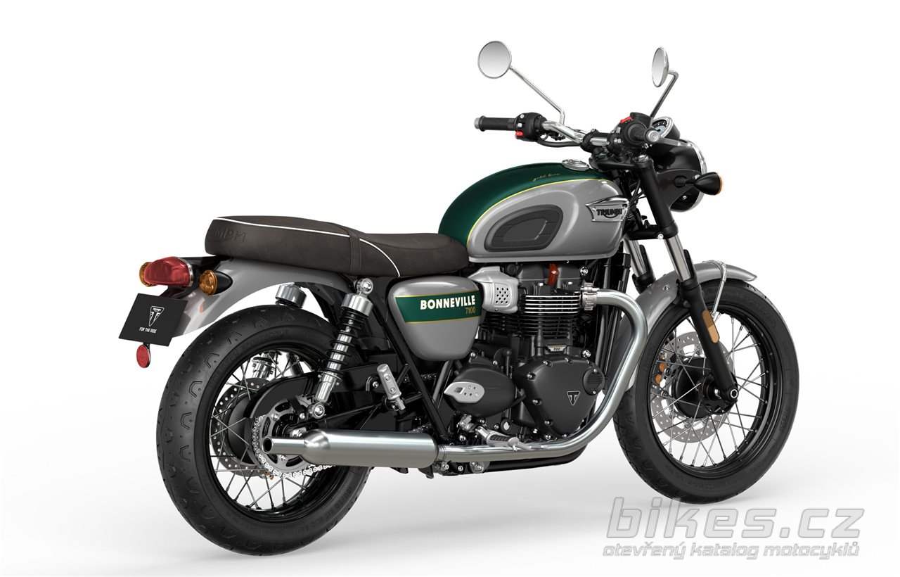 Triumph Bonneville T100 Gold Line - 2023 - technické parametry, názory ...