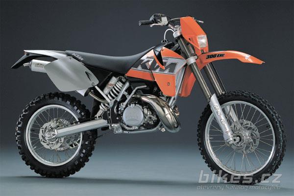 KTM 300 EXC - 2000 - technické parametry, názory motorkářů, servisní manuály