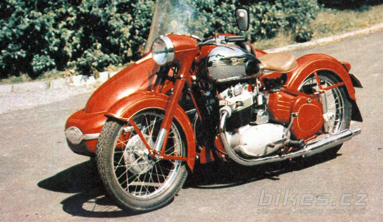 Jawa 500 OHC - 1954 - technické parametry, názory motorkářů, servisní ...