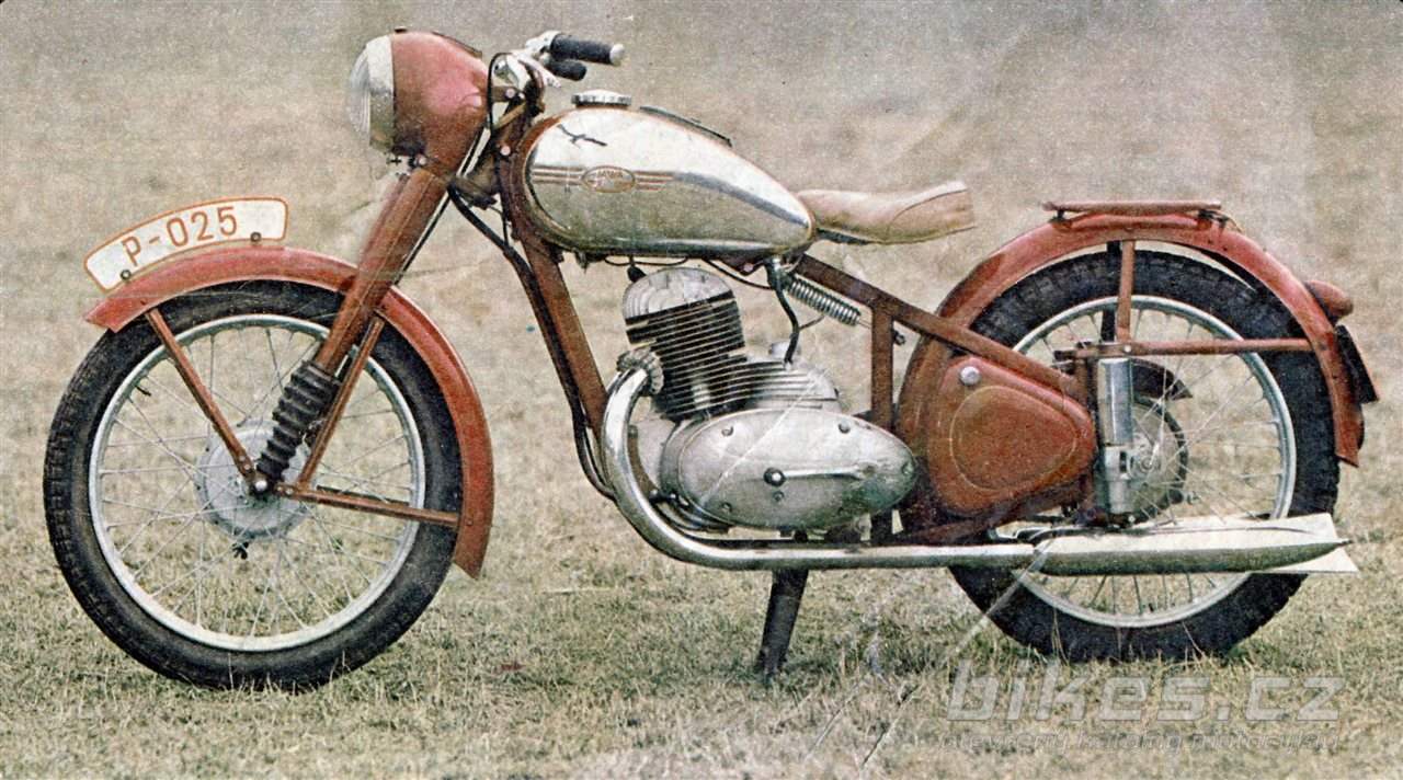 Jawa 250 - 1946 - technické parametry, názory motorkářů, servisní manuály