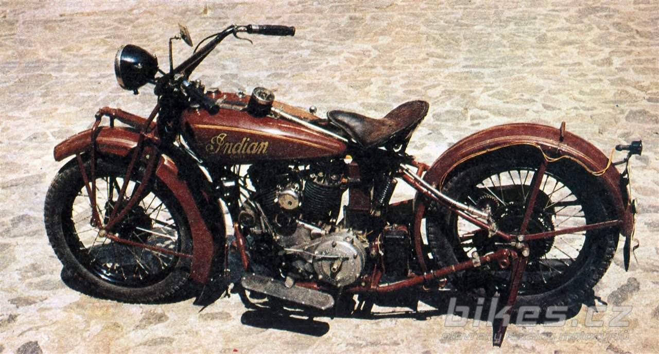Indian Chief - 1930 - technické parametry, názory motorkářů, servisní manuály