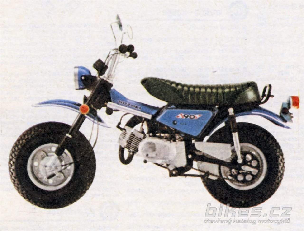 Suzuki RV 90 - 1976 - technické parametry, názory motorkářů, servisní ...