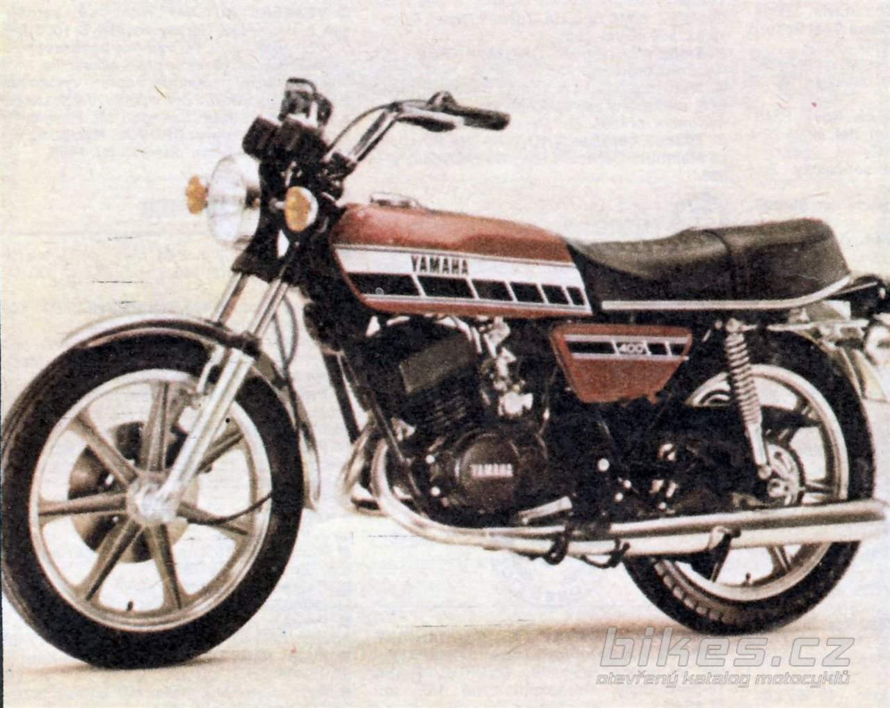 Yamaha RD 400 - 1976 - technické parametry, názory motorkářů, servisní ...