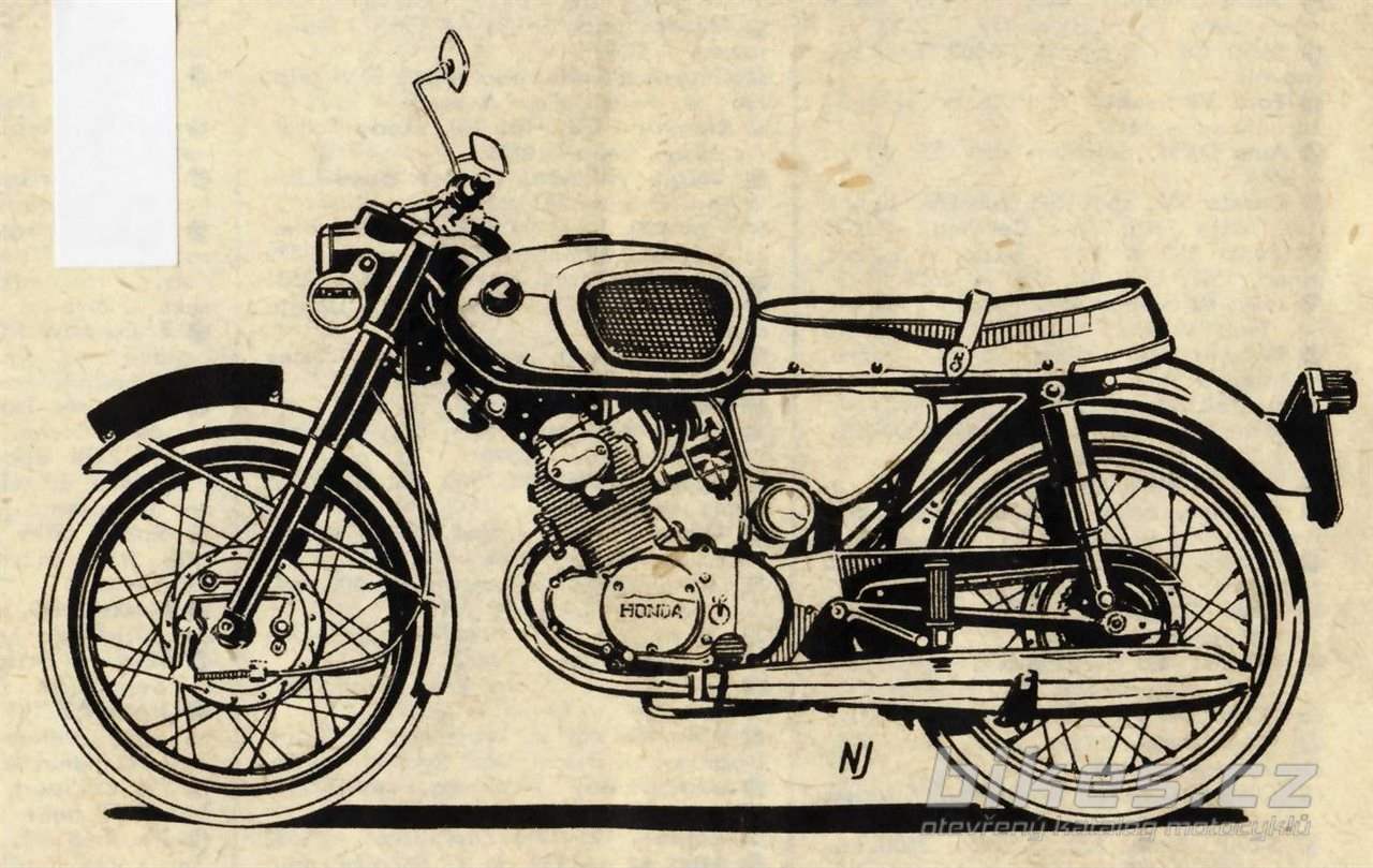Honda CB 160 Super Sports - 1966 - technické parametry, názory ...