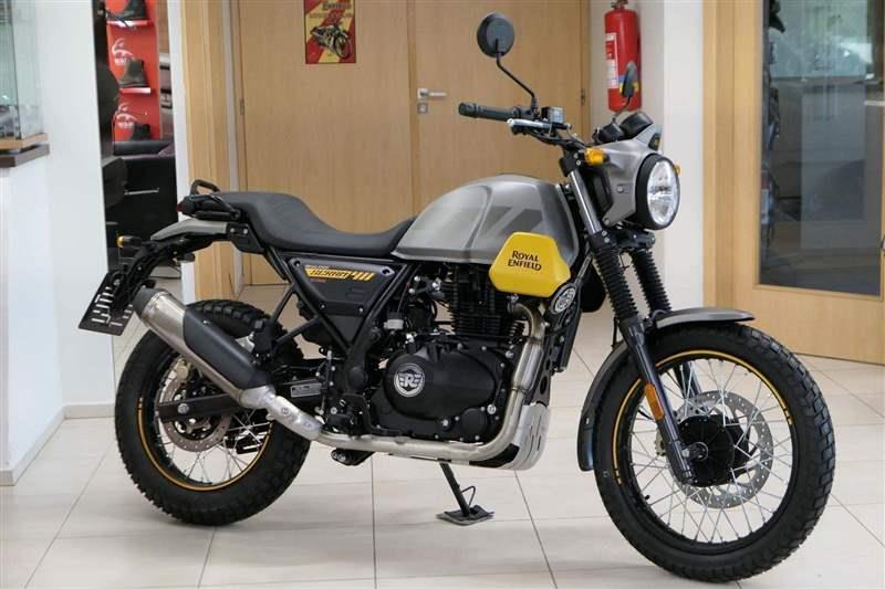 Royal Enfield Scram 411 Graphite Yellow ( odpočet DPH ) - bazar - prodej