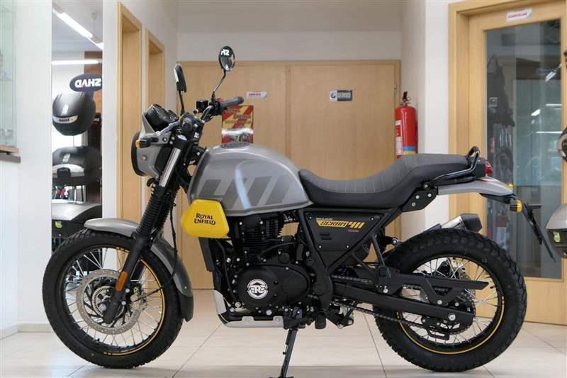 Royal Enfield Scram 411 Graphite Yellow ( odpočet DPH ) - bazar - prodej