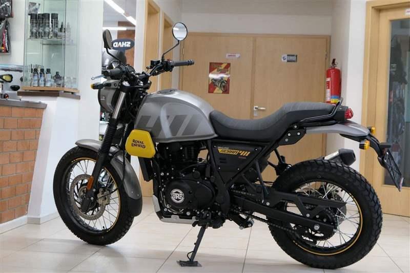 Royal Enfield Scram 411 Graphite Yellow ( odpočet DPH ) - bazar - prodej